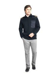 Captain Jacket Knit Sweater Men, Marinepool.com