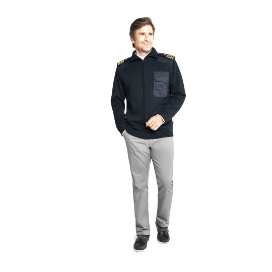 Captain Jacket Knit Sweater Men, Marinepool.com